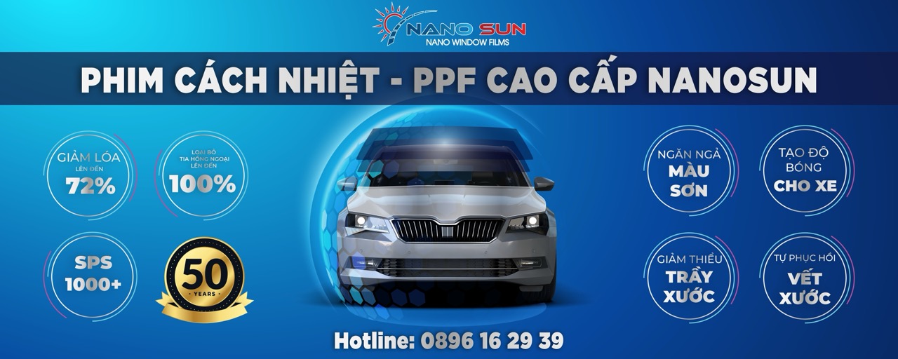 NANOSUN - Phim Cách Nhiệt Công Nghệ Mỹ